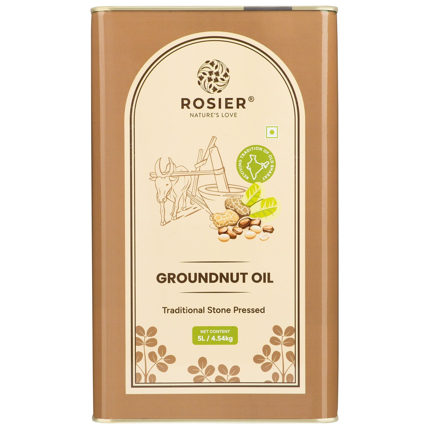 Stone Pressed Groundnut Oil – Rosier Foods