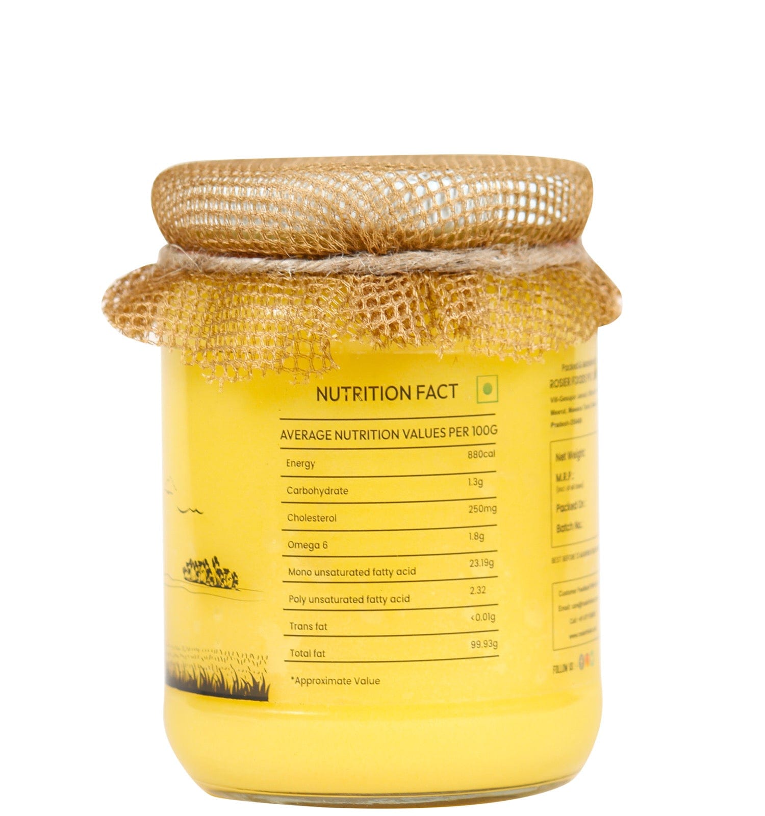 Gir Cow A2 ghee - Made From Curd – Rosier Foods