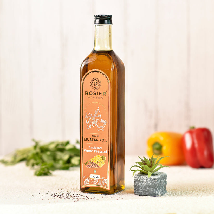 Wood Pressed Black Mustard Oil – Rosier Foods